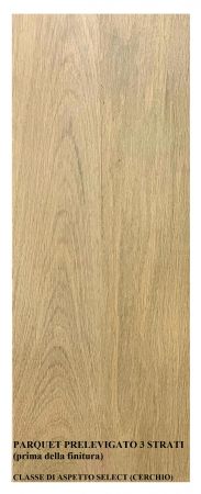 ROVERE NATURALE SELECT LISTONE MAXI PU 15x170-200x1000-2500 mm